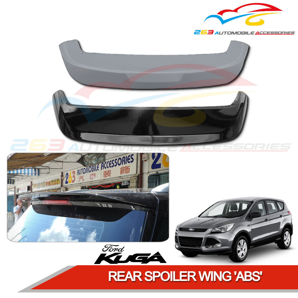 FORD KUGA 2013-2020 REAR SPOILER WINGS 'ABS' (NO COLOUR / BLACK ...