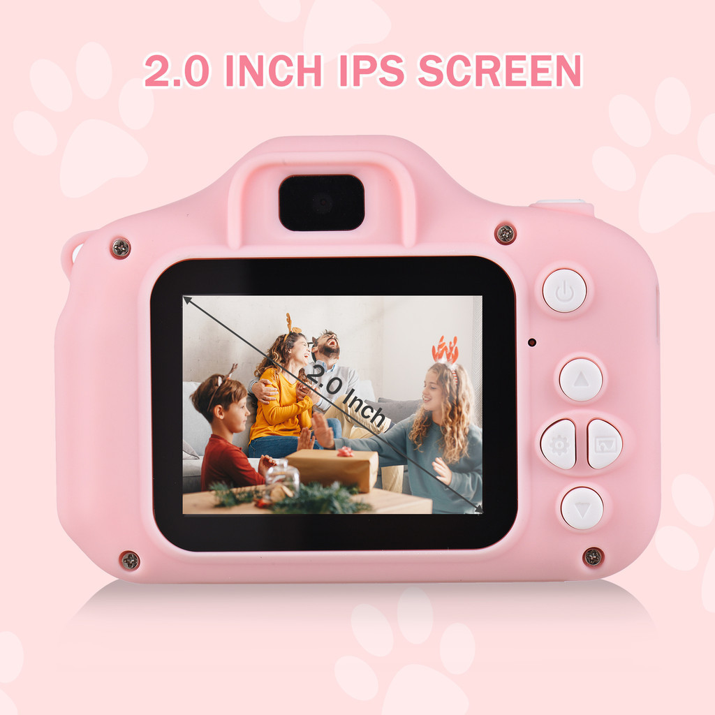Kids Mini Digital Camera 1080P HD Dual Lens Photo Video Recording ...