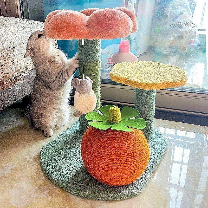 Cat climbing frame, cat nest, cat tree, integrated cactus cat ...