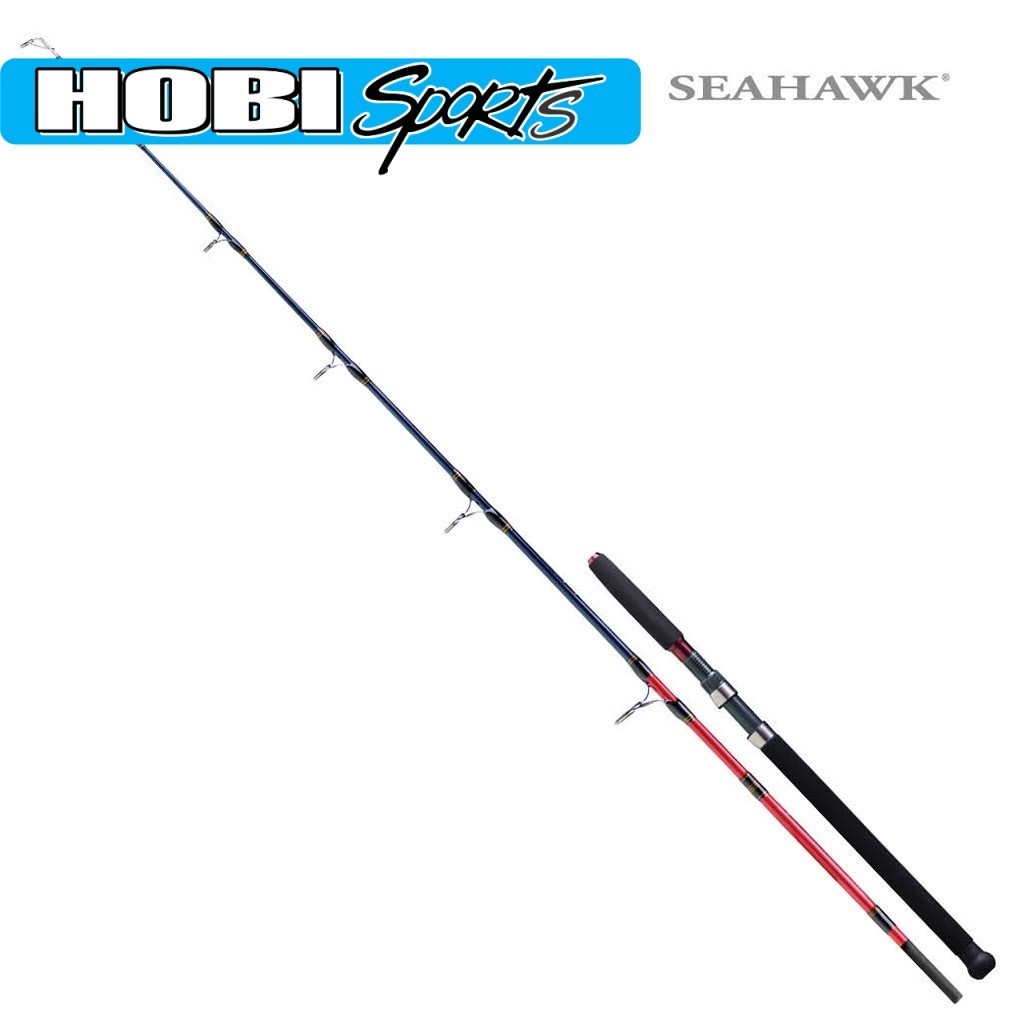 Seahawk Monster Jigger III Spinning Fishing Rod 《1 & 2-Section For ...