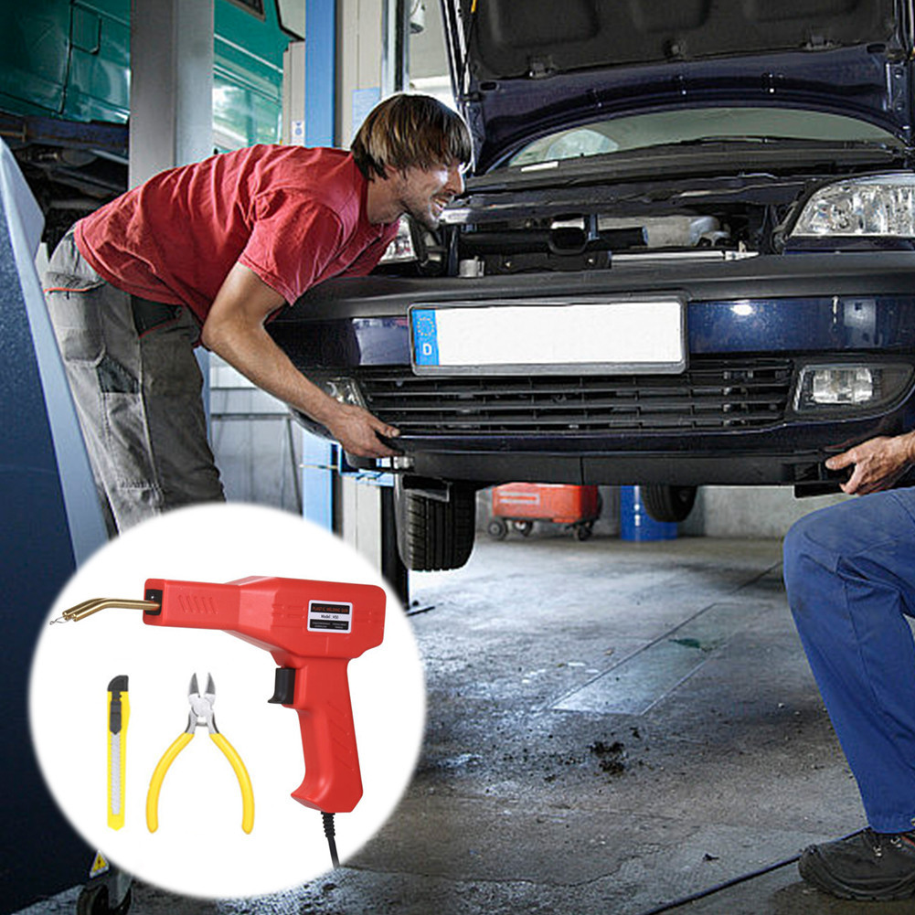 Car Bumper Plastic Welder Kit With Storage Box Durable Easy Operation ...