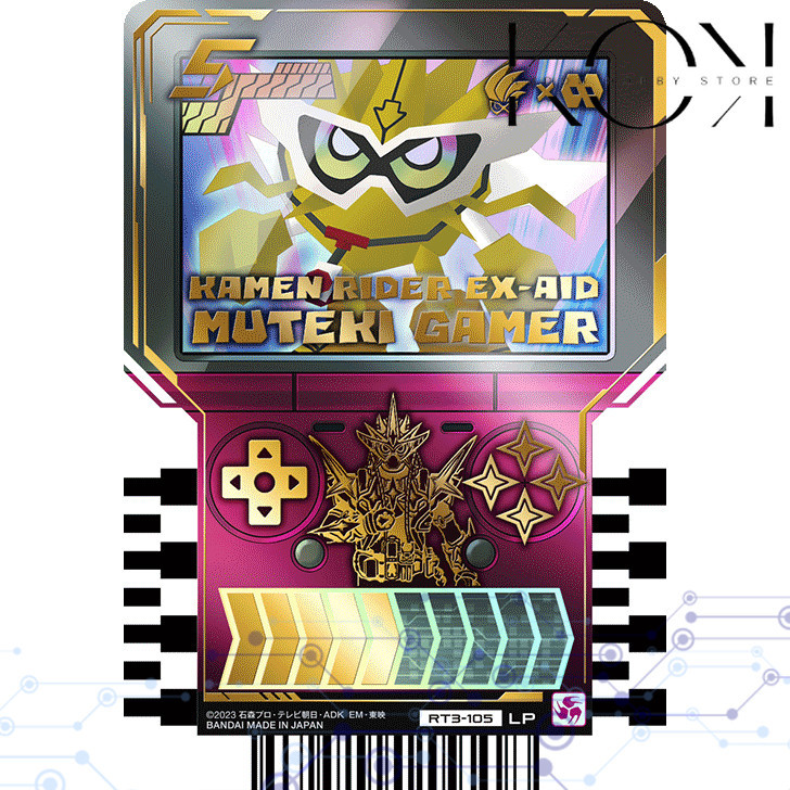 Bandai Kamen Rider Gotchard DX Ride Chemy Trading Card RT3-105 Kamen ...