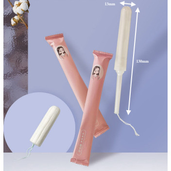 Tampon Applicator Disposable Safe Absorbent For Home Travel For Women ...