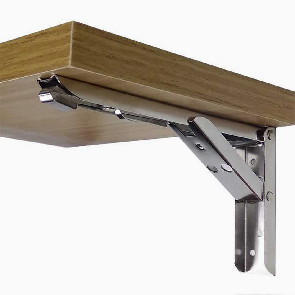SIKU Folding Stainless Shelf Table Elbow Hinge Bracket Maximum Load ...