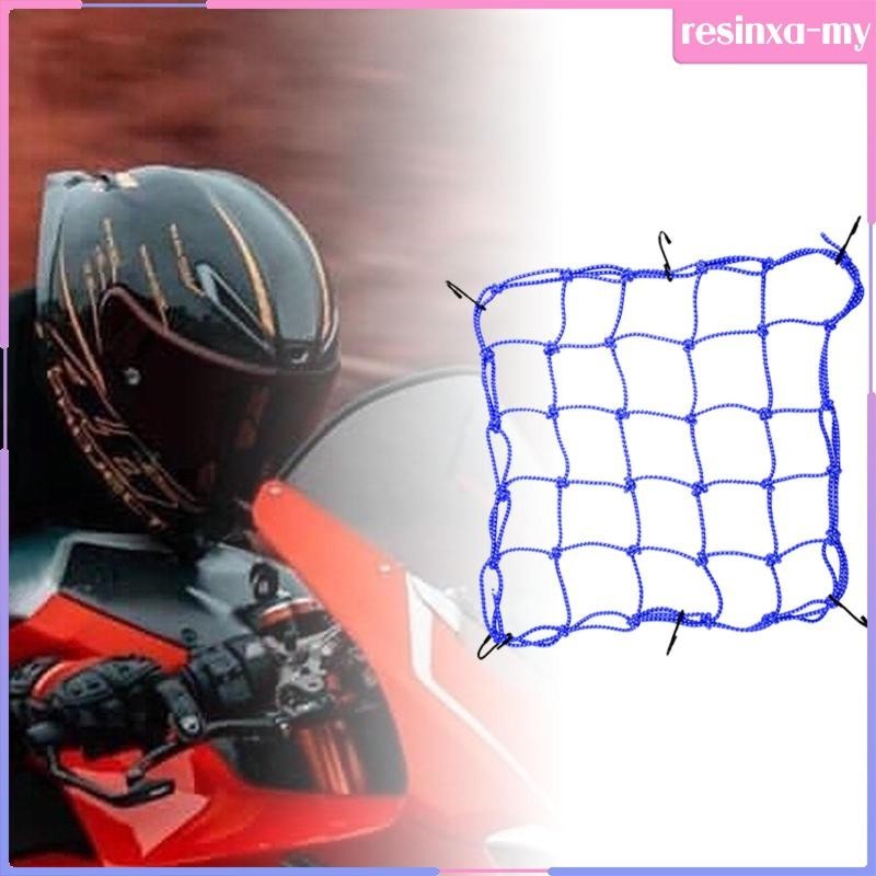 [ResinxaMY] Motorcycle Cargo Net Heavy Duty Bungee Gear Adjustable ...
