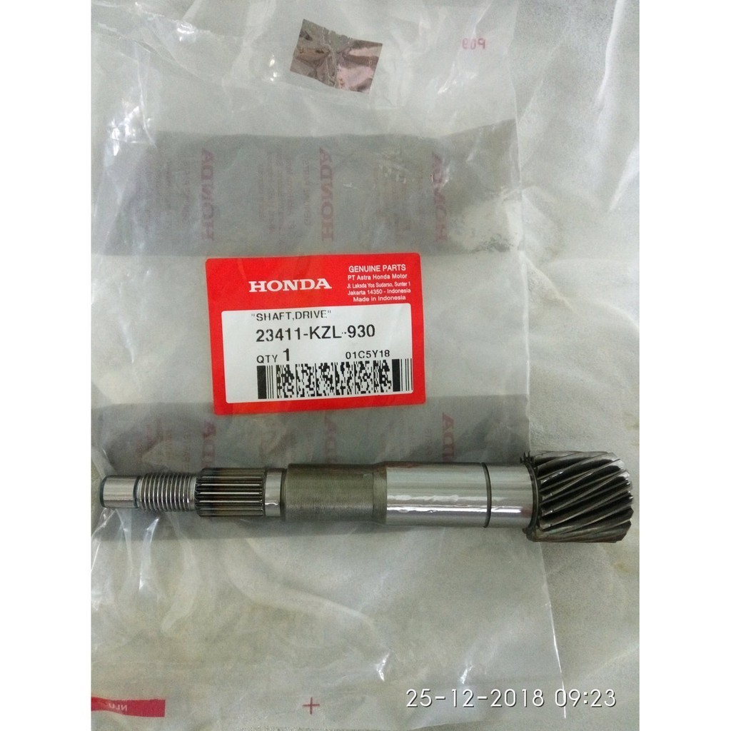 Shaft Drive/AS Pully BEAT FI eSP POP SPORTY Vantel eSP VARIO 110 FI ...