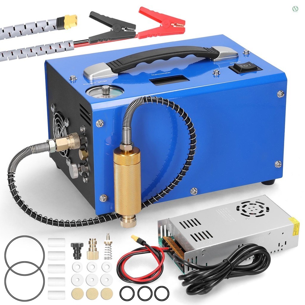 4500PSI Electric High Pressure Air Compressor with Barometer ...