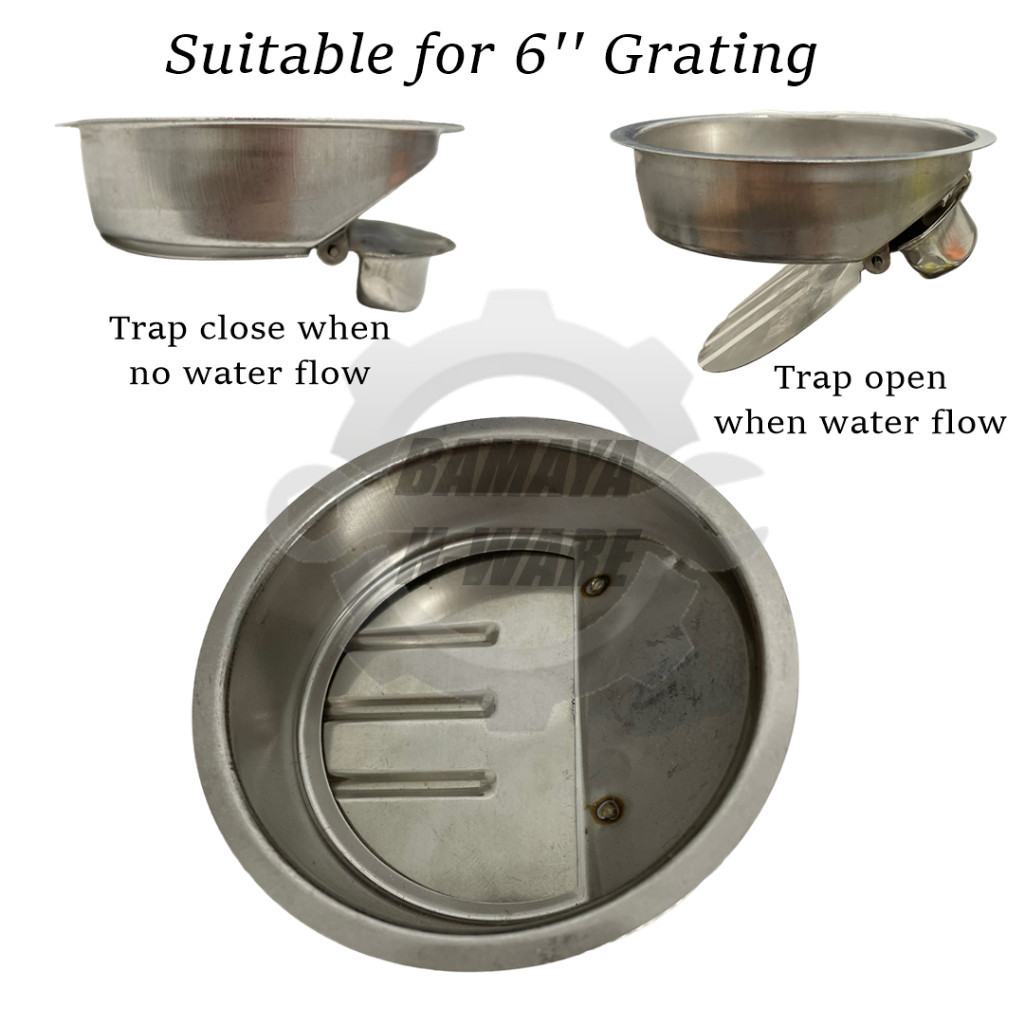 00204Z Anti Odor Stainless Steel Auto Floor Grating. Anti Cockroach ...