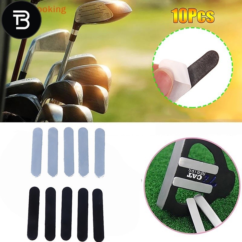 TB [LargeLooking] 10Pcs Weighted Lead Tape Golf Weighted Lead Tape Add ...