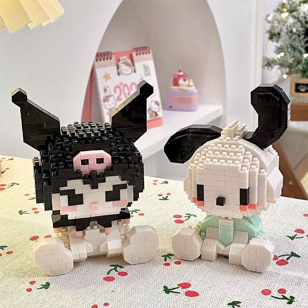 【⭐24h⭐Building Block] Mini Building Block Decoration DIY Cartoon Mini ...