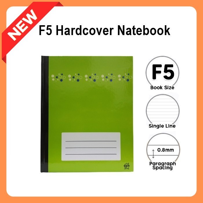 🔥 F5 CP Hard Cover Quarto Book Short Exercise Note Book (Single Line ...
