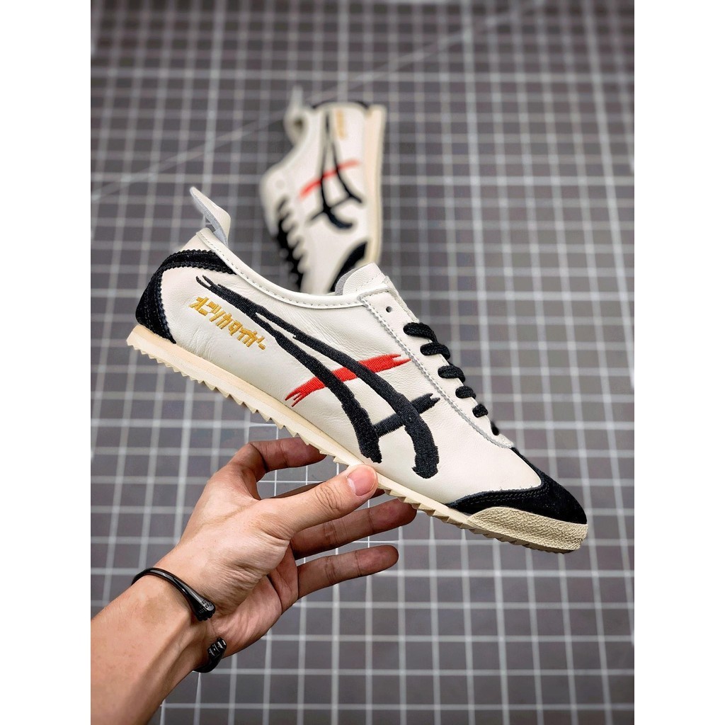 Dj Onit Tiger Mexico 66 Deluxe Sneakers Japan Kabuki Villain Black ...