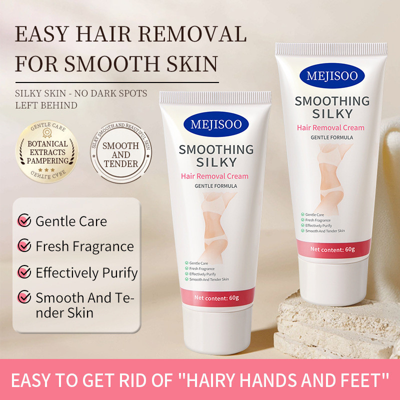 (Ready stock) Depilatory cream Gentle Skin Purifying Hair Removal Cream ...