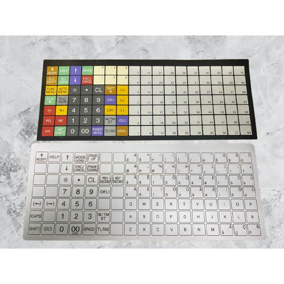 Original Sharp XE-A217 XEA-217 cash register cashier machine keyboard ...