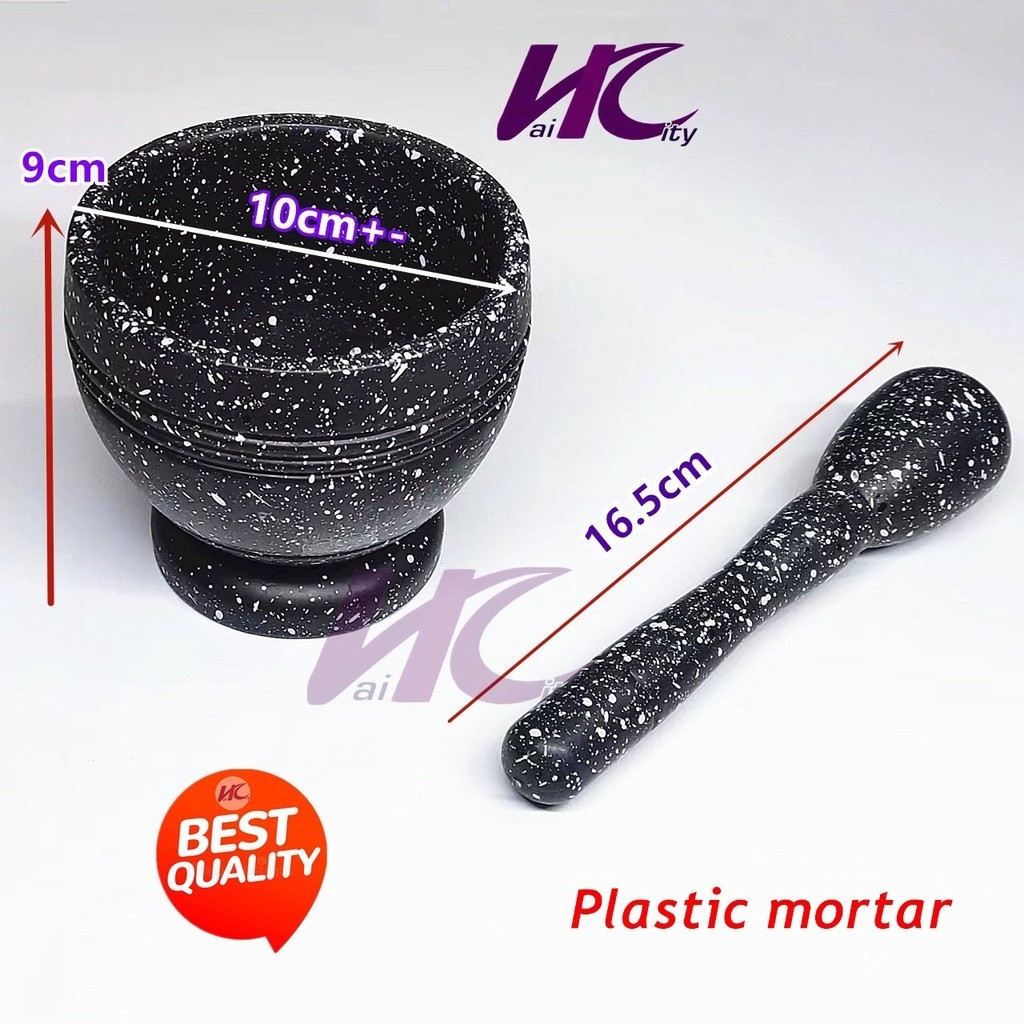 (HC) Lesung Plastic Mortar and Pestle / plastic Garlic Spice mortar ...