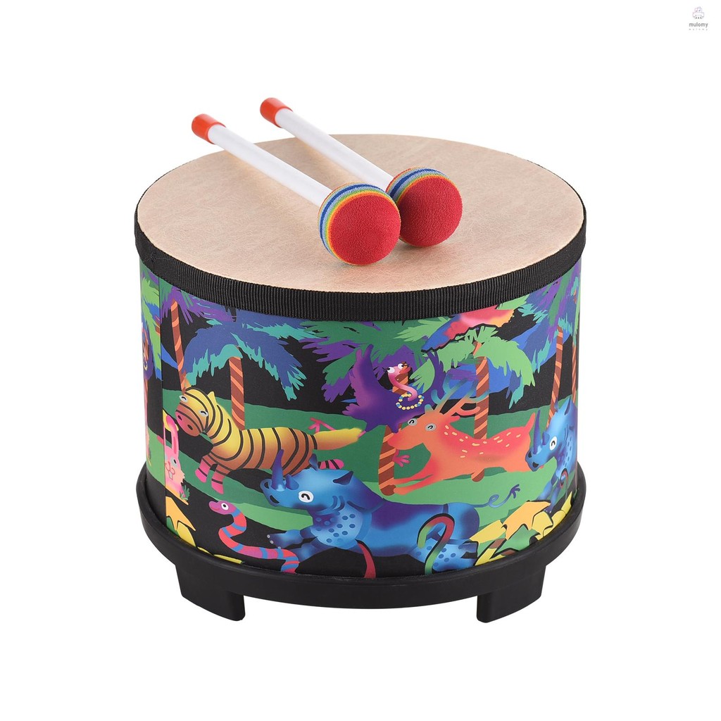 8-inch Floor Drums With Floor Drum Percussion 8-inch Musical With Floor ...