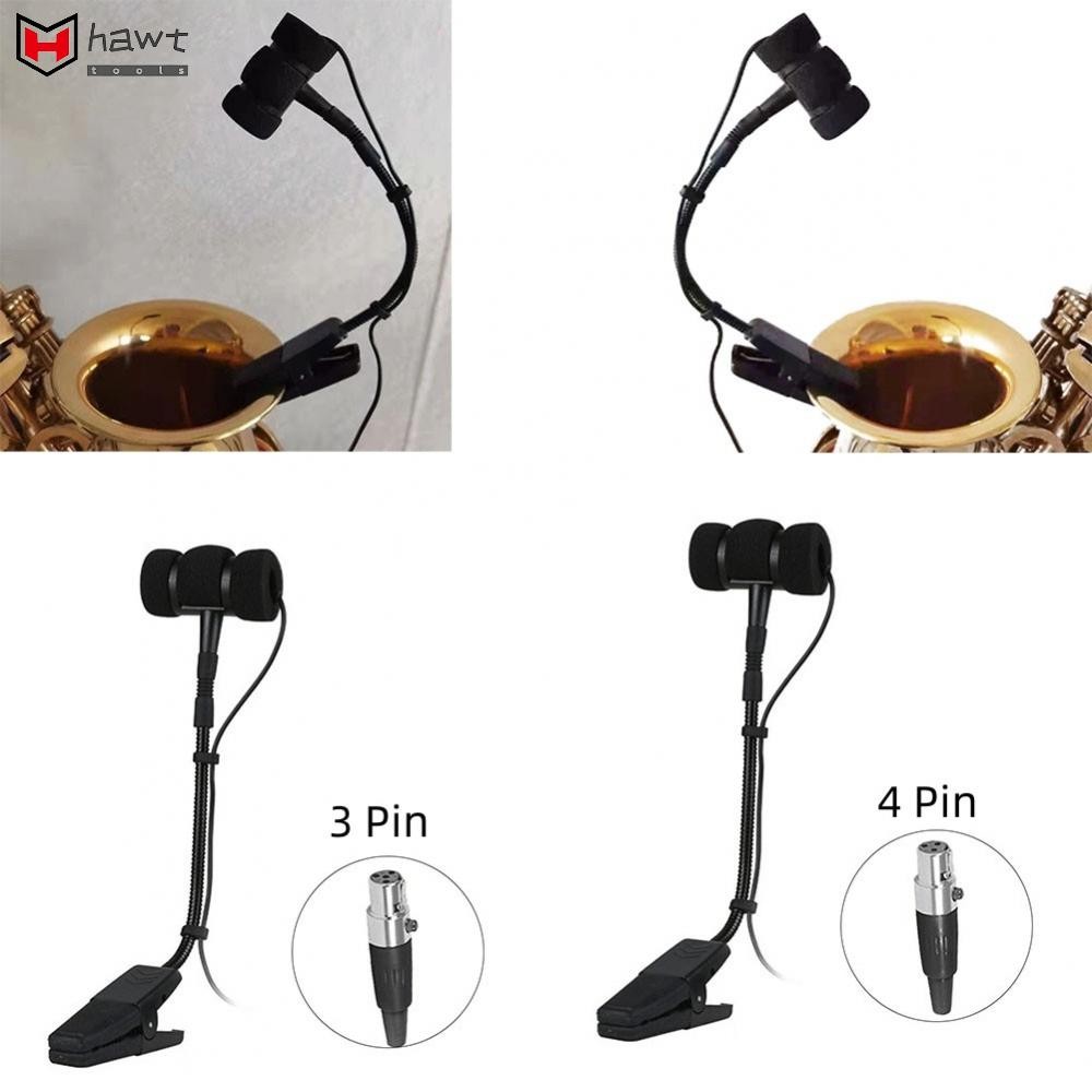 【HAWT】Microphone 3/4 Pin Accessories For Music Instrument ...