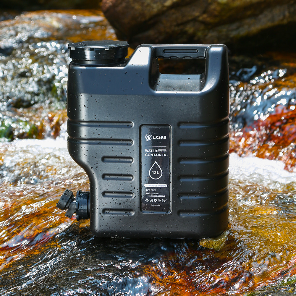 🚚Saham Malaysia🚚 12L Camping Water Jug with Faucet Portable Water Tank ...