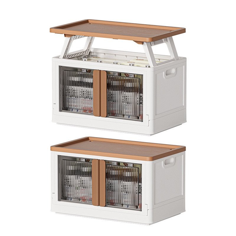 Creative Camping Car Locker Lifting Sundries Storage Folding Cabinet ...