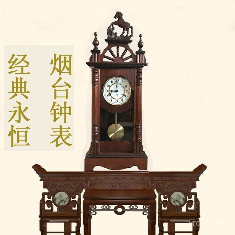 Polaris Pure Copper Movement Horse Head Mechanical Desk Clock Solid ...