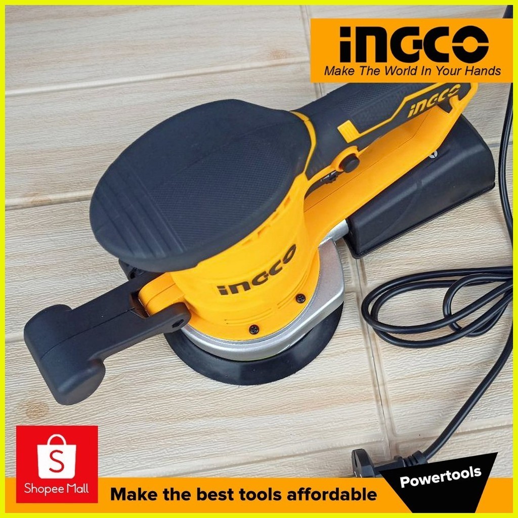 Ingco RS4508 Electric Orbital Rotary Sander 450W With 5pcs Sanding Pad ...