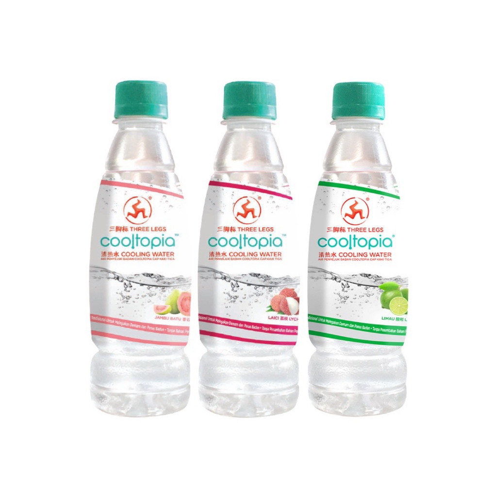 Three Legs Cooltopia Cooling Water 320ml | Shopee Malaysia