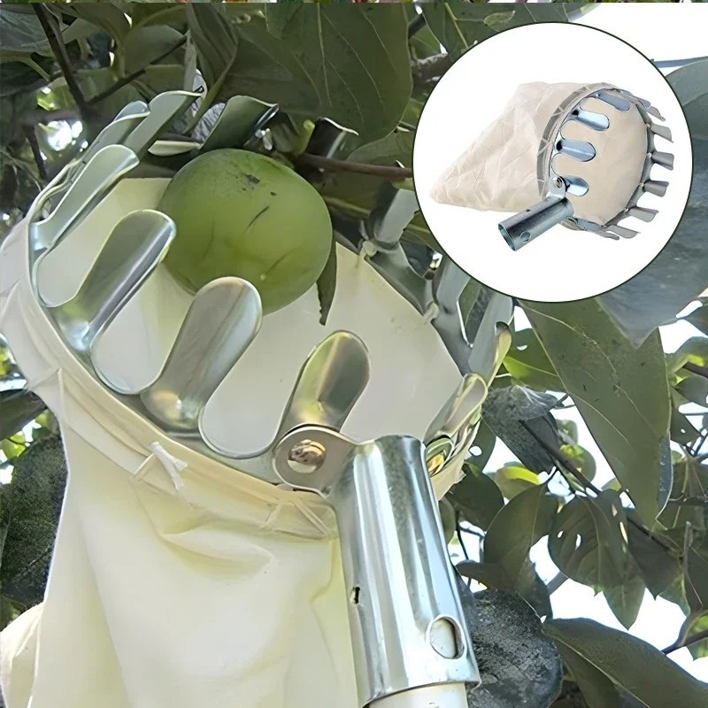 Metal Fruit Picker Garden Tools Fruit Tree Picking Tool Outdoor Kait ...