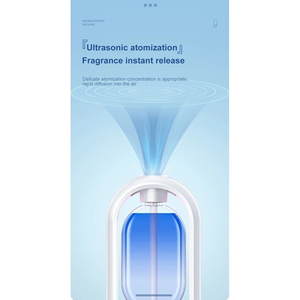 Wall-mounted Automatic Aromatherapy Machine Automatic Spray Diffuser ...