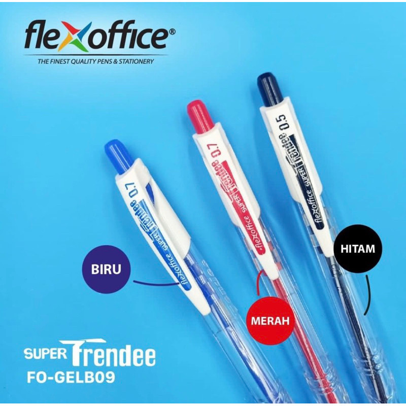 (Box/Lsn) Trendee Flexoffice Pen / Pen 0.6 mm | Shopee Malaysia