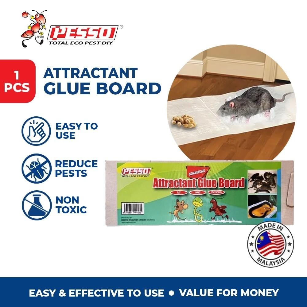 Pesso Commercial Attractant Glue Board 1pc/card Snake Mouse Cockroach ...