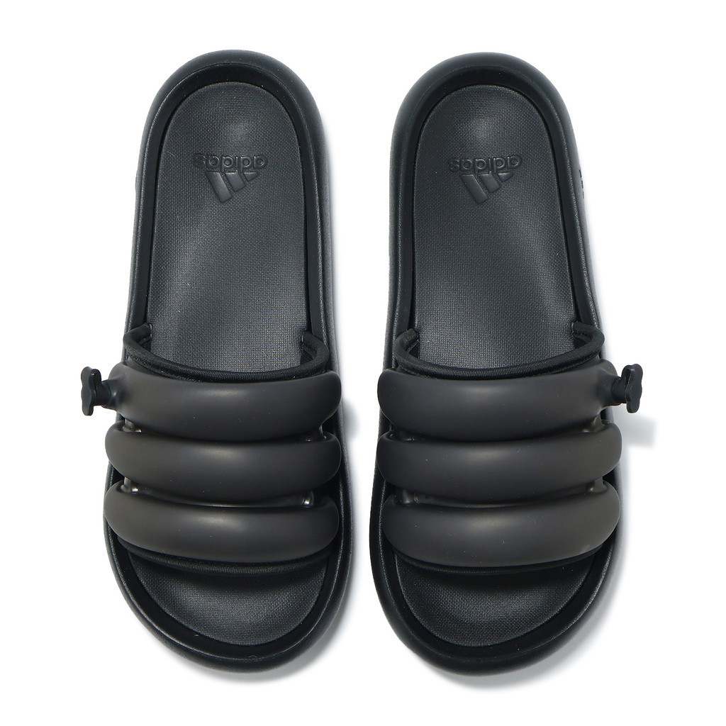 adidas Slippers Adilette Zplaash Black Inflatable Bandage Men's Shoes ...