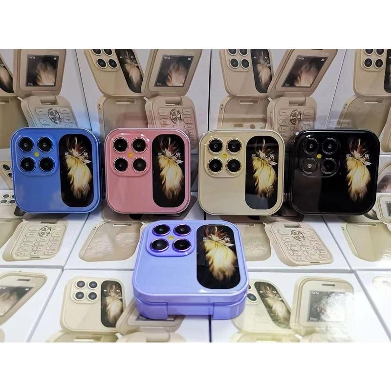 NEW COMEL Flip Phone i17 Pro 2 Sim Standby Support Camera Touch Light ...