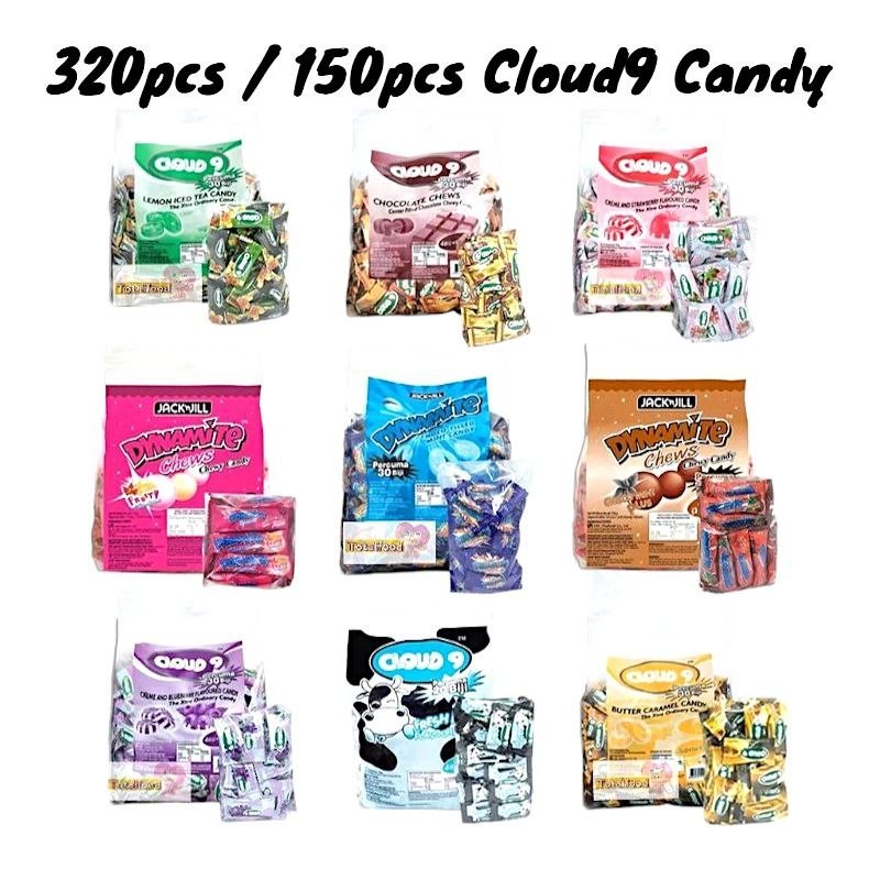 150/320pcs Cloud9 and Dynamite Candy gula chewy | Shopee Malaysia