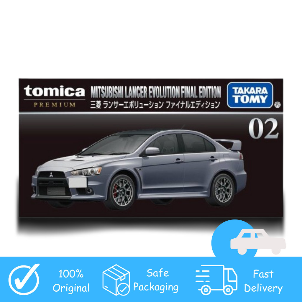 Tomica Mitsubishi Lancer Evolution Final Edition | Shopee Malaysia