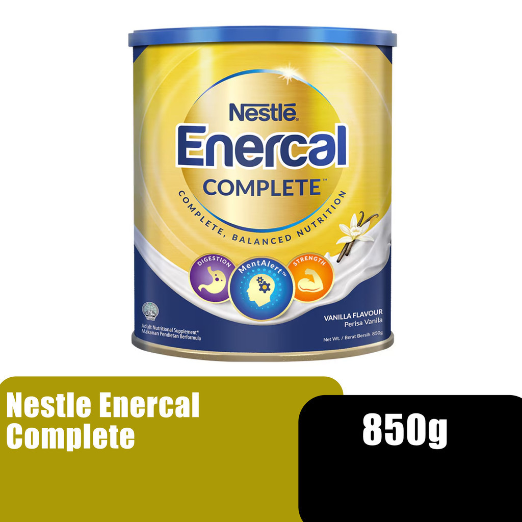Nestle Enercal Nutrient Complete contain with Calcium & Protein 850g ...