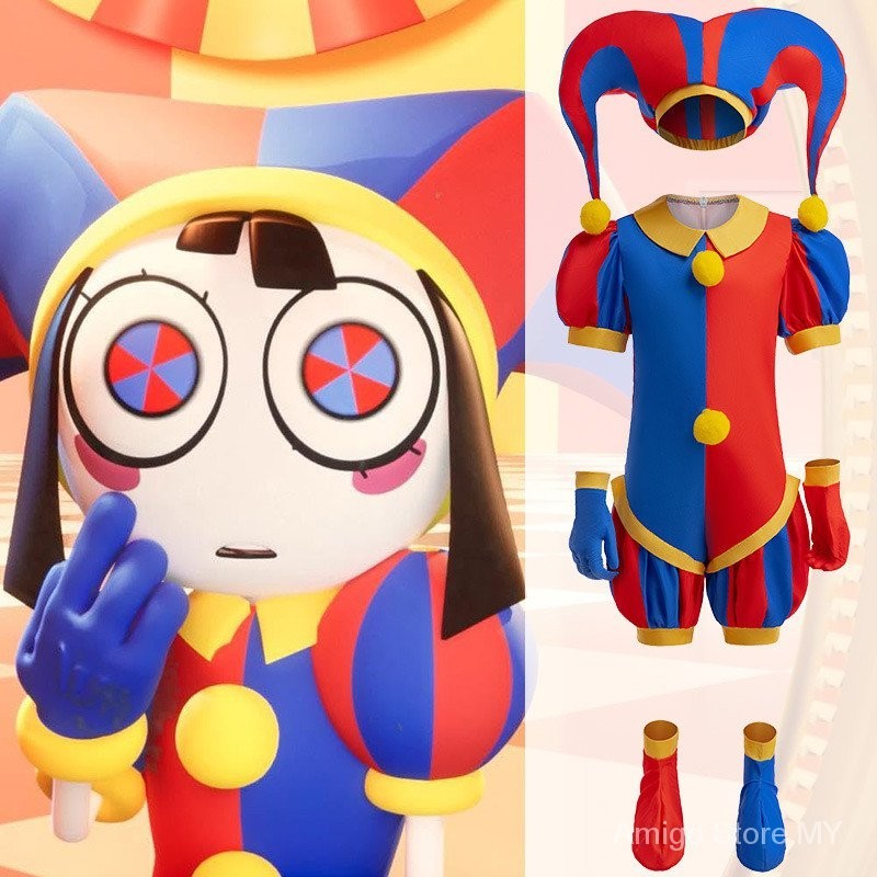 New children's The Amazing Digital Circus cosplay Pomni cosplay ...