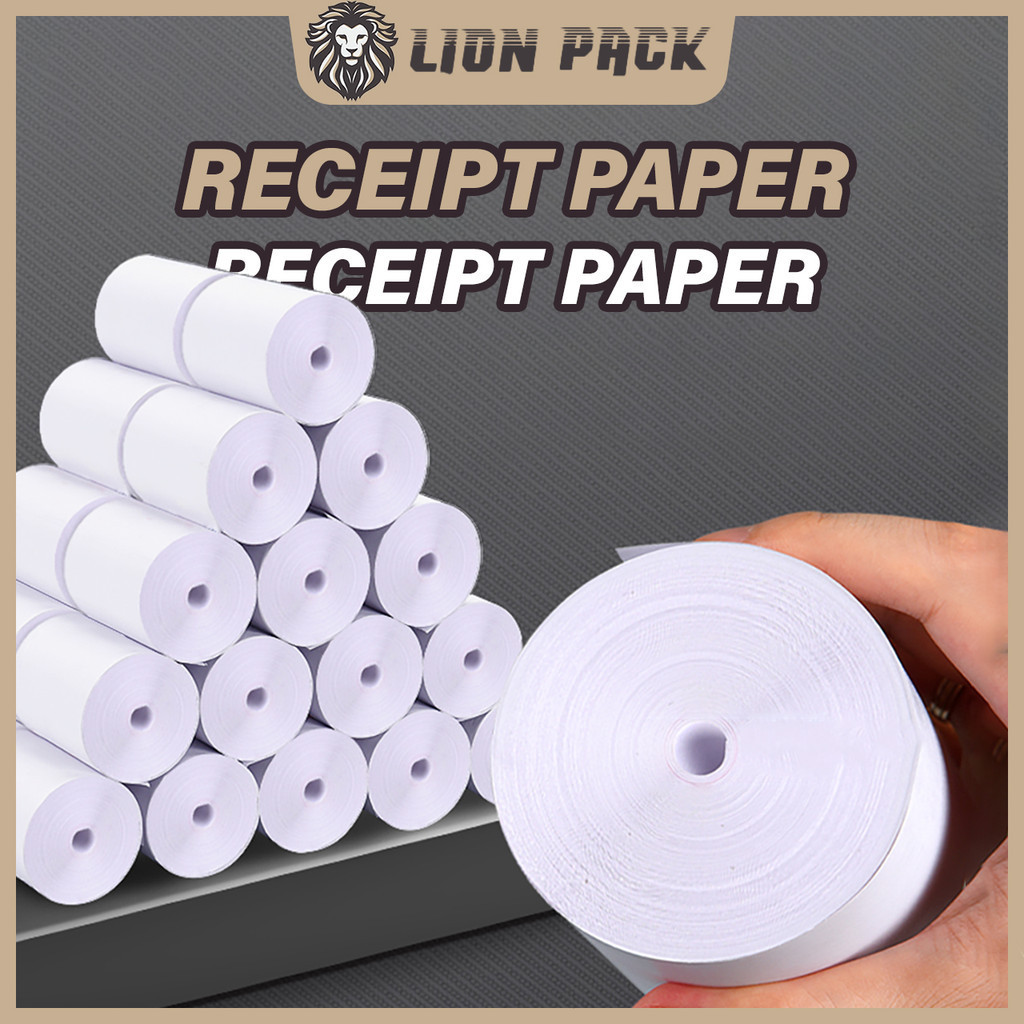 LIONPACK Thermal Receipt Paper Roll Receipt Roll Kertas Resit Roll ...