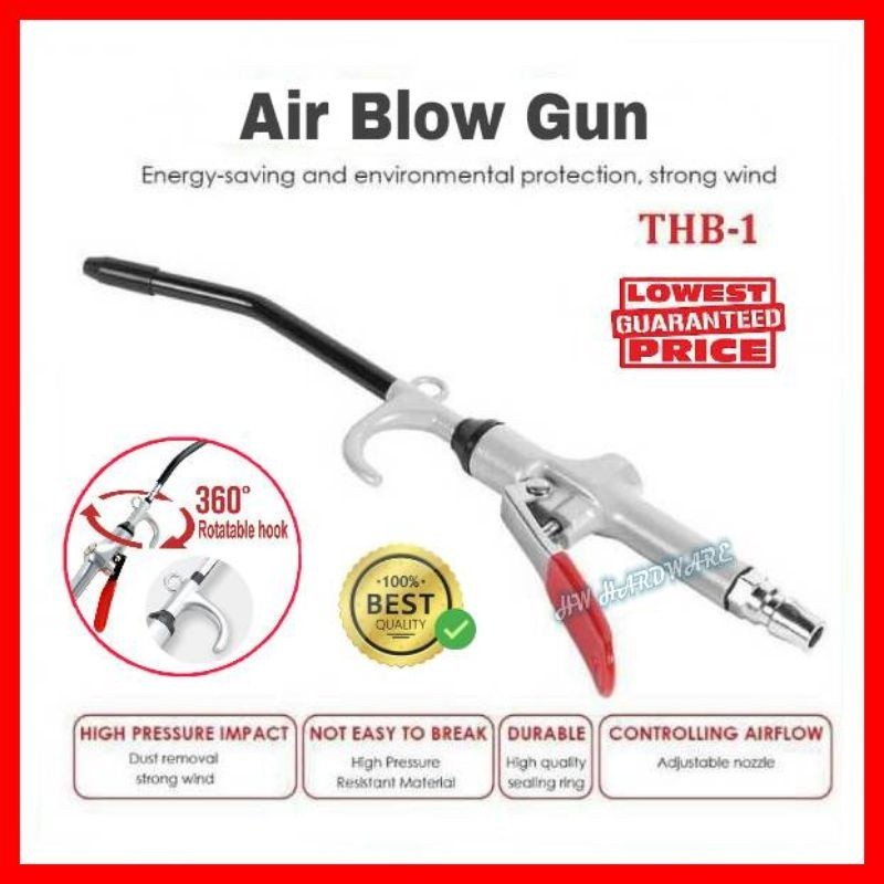 THB-1 PNEUMATIC AIR BLOW GUN ( DUST CLEANING GUN ) | Shopee Malaysia