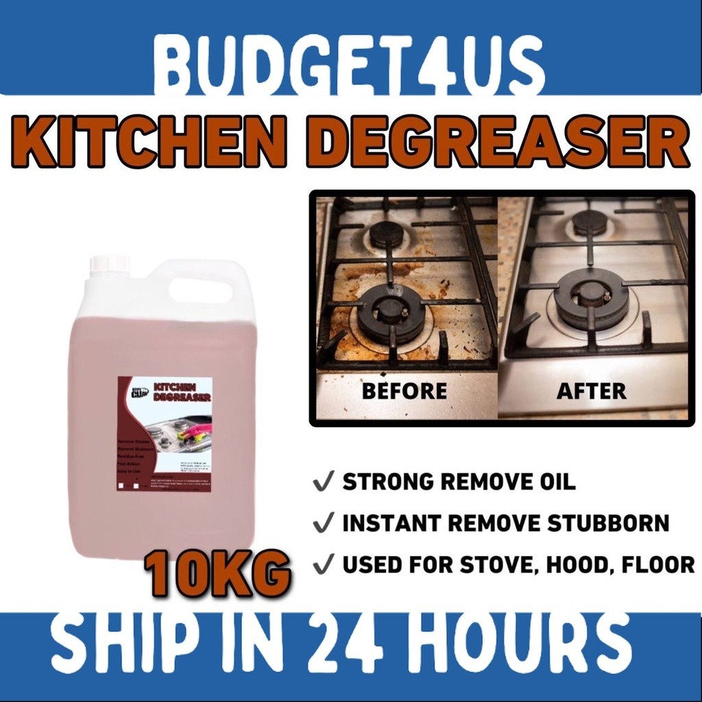 [10KG] Power Cleaner Degreaser /Kitchen Degreaser/ Liquid / Stove ...