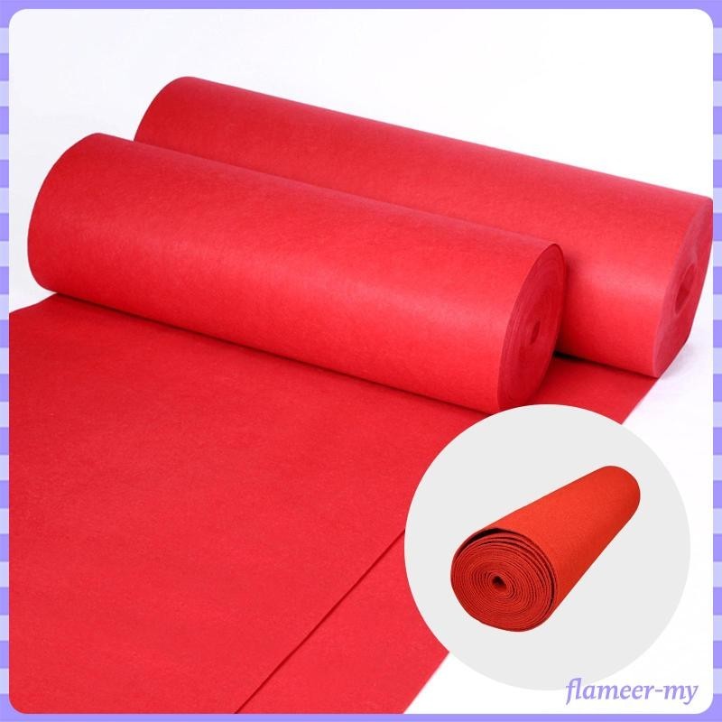 [FlameerMY] Red Carpet Aisle Runner Sturdy 1 Meter Wide for Anniversary ...
