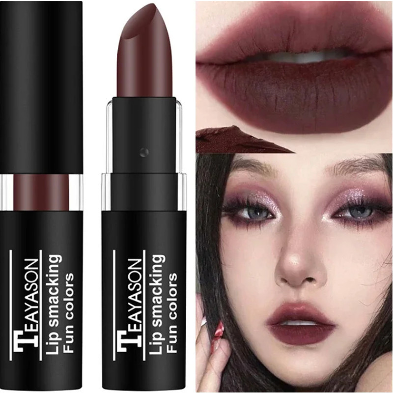 TEAYASON Waterproof Lipstick Style Cosmetic Matte Lip Stick Long ...