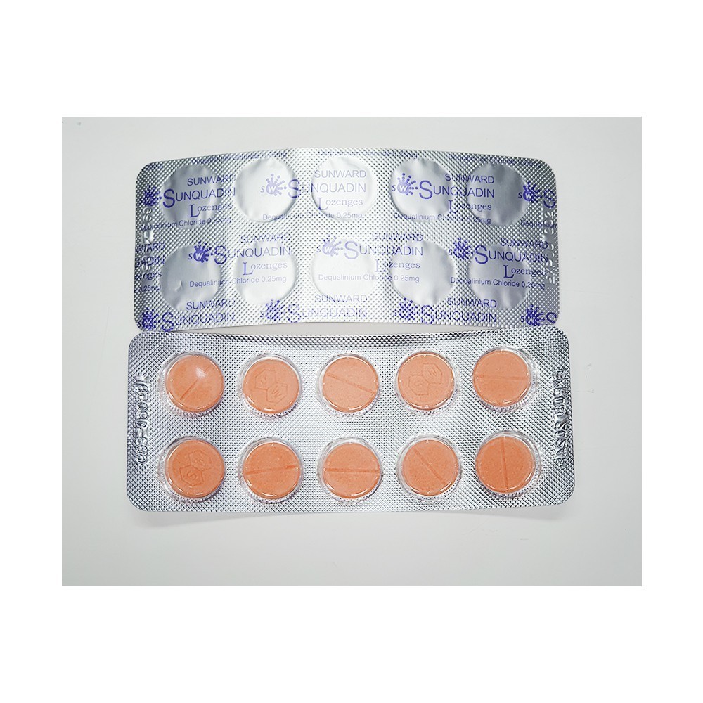 Sunquadin Lozenges 10 tablets/per strip | Shopee Malaysia