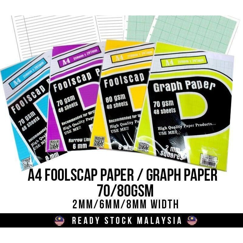 SBS A4 Foolscape Paper Single Line , Plain Blank A4 Paper Narrow Line ...