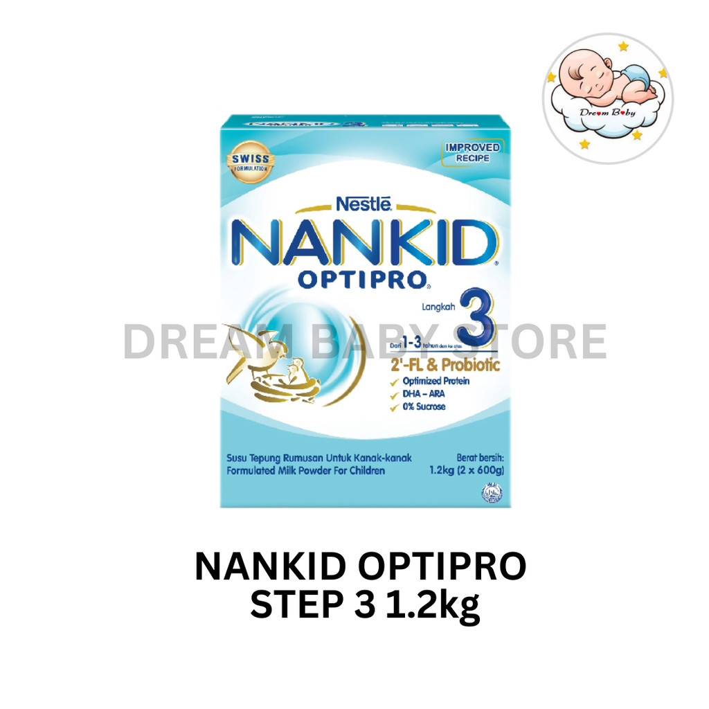 Nestle Nankid Optipro Step 3 (1.2kg) | Shopee Malaysia