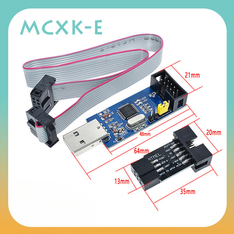 Mcxk E Arduino Usbasp Usbisp Avr Programmer Usb Isp Usb Asp Atmega8 8985