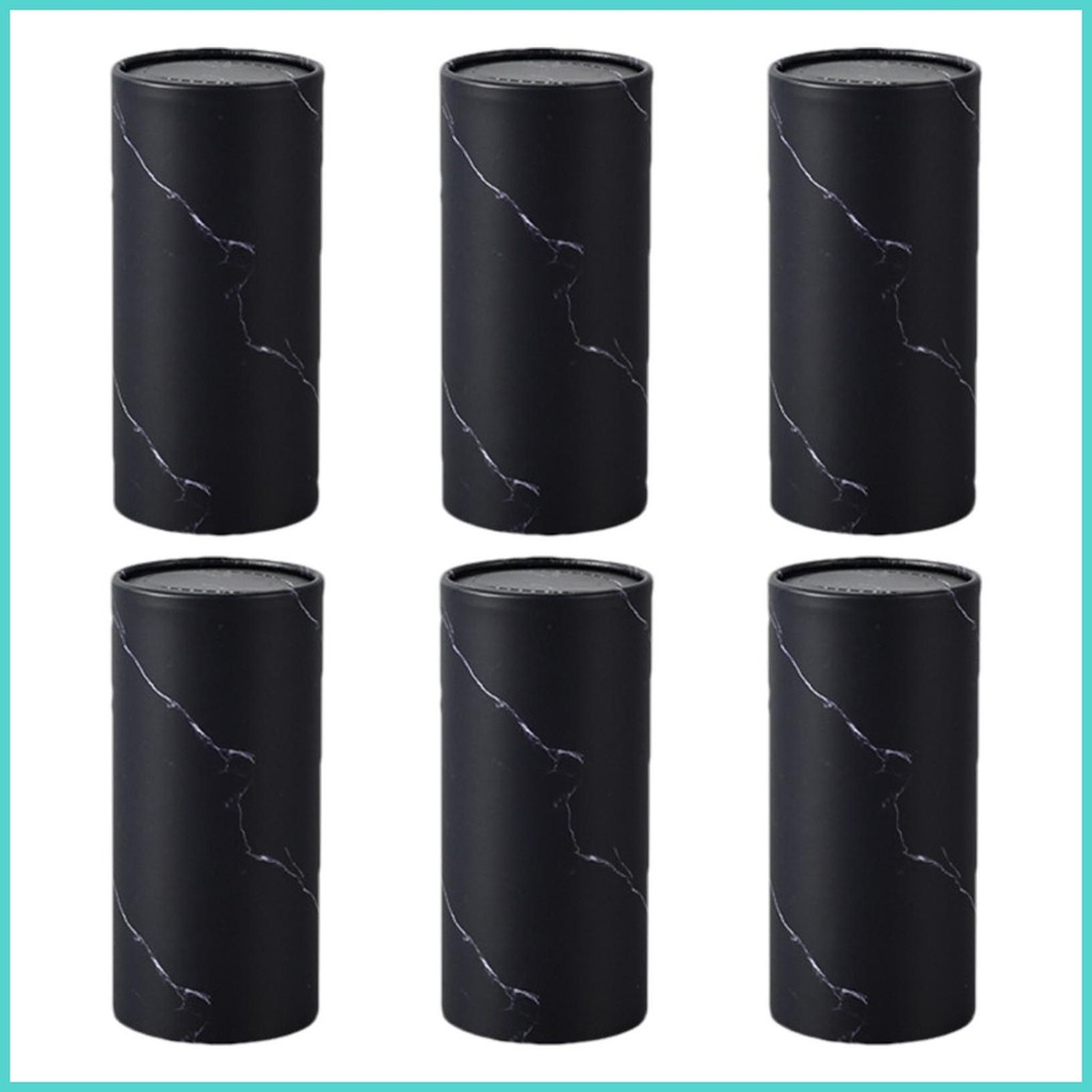 Round Tissue Boxes for Car Facial Tissue Holder 6 Canisters/300 Tissues ...