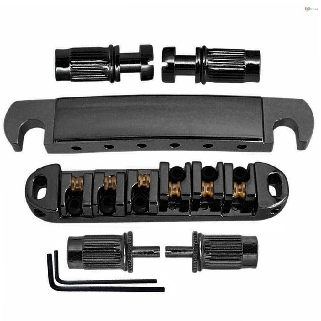 Electric Guitar Bridge Drawstring Plate Upper and Lower Split Bridge ...