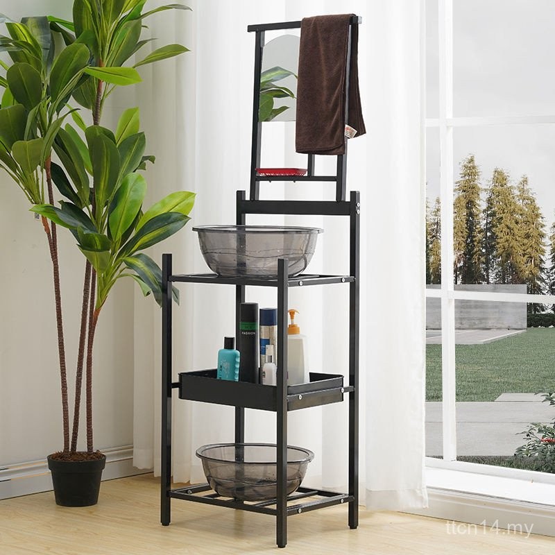 Wash Basin Rack Put Basin Rack Shelf Washbasin Rack Floor-standing ...