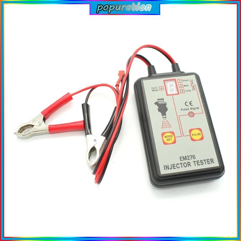POP 12V Car Fuels Injector Tester 4 Pulse Modes Car Injector ...