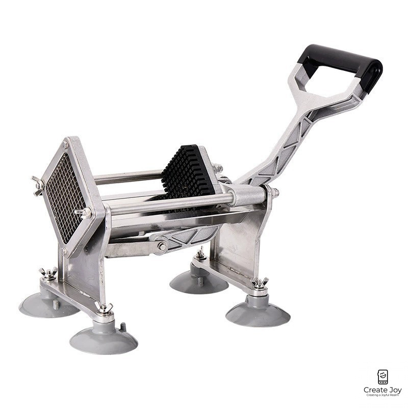 Aluminium Alloy Manual Pemotong Kentang Goreng Pemotong Jalur Kentang ...